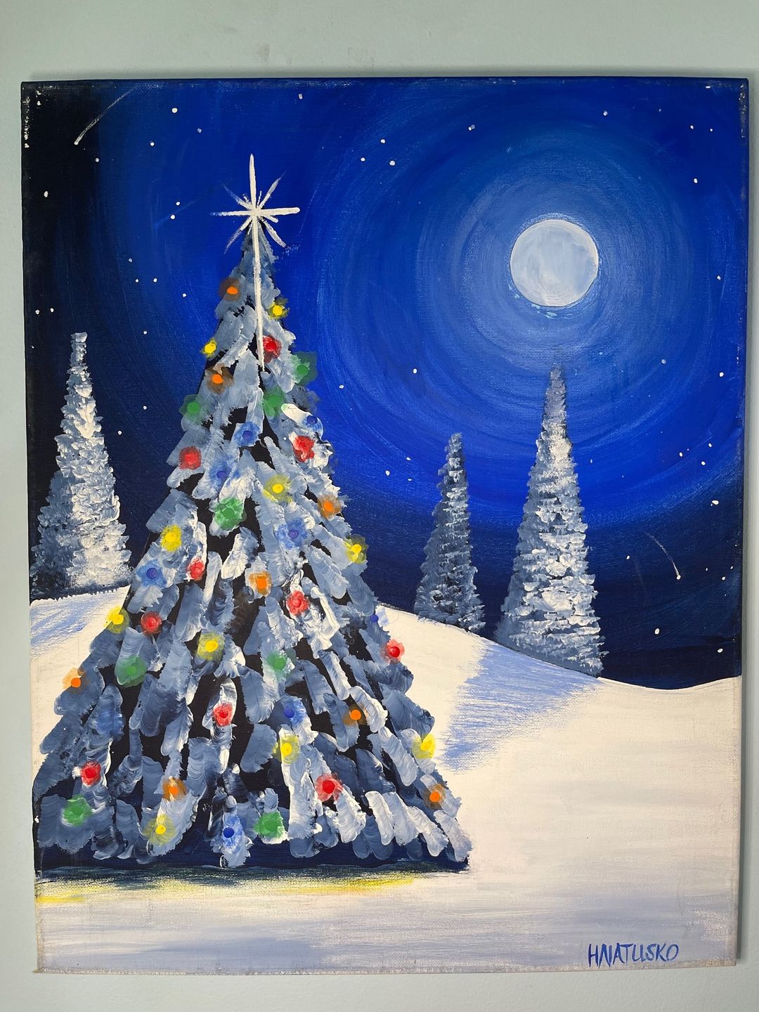 Canvas Paint – Magical Christmas | Highland Parks and Recreation